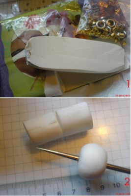 DIY polymer clay pandora beads - FIMO DIY