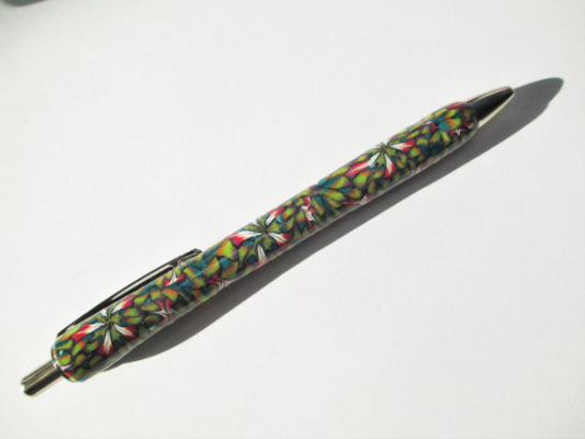 Polymer clay pen - FIMO DIY