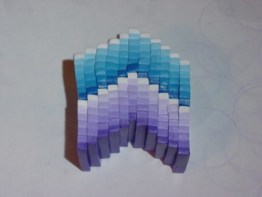 Polymer clay gradient beads tutorial