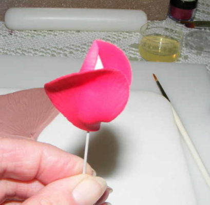 Polymer clay rose tutorial