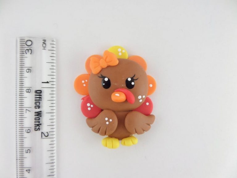 Polymer clay turkey | FIMO DIY