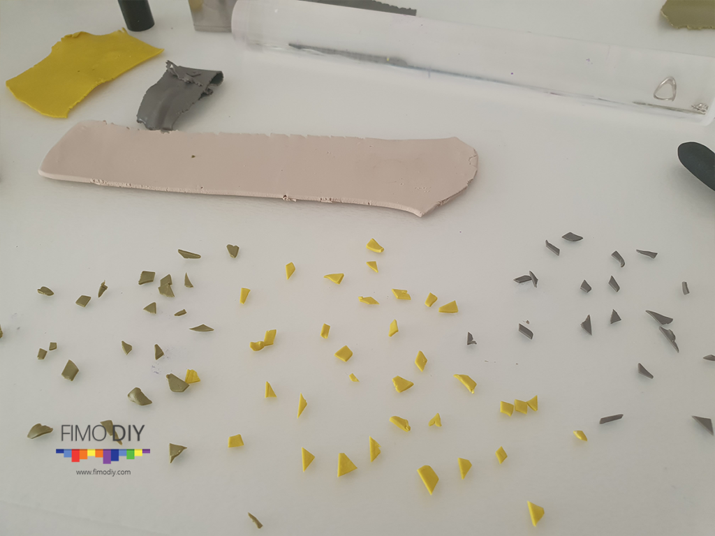 How to make a polymer clay geometrical pattern