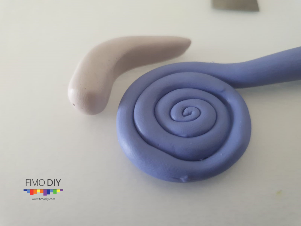Polymer clay snail tutorial | FIMO DIY