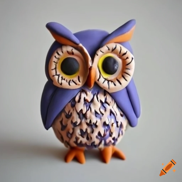clay owl | FIMO DIY